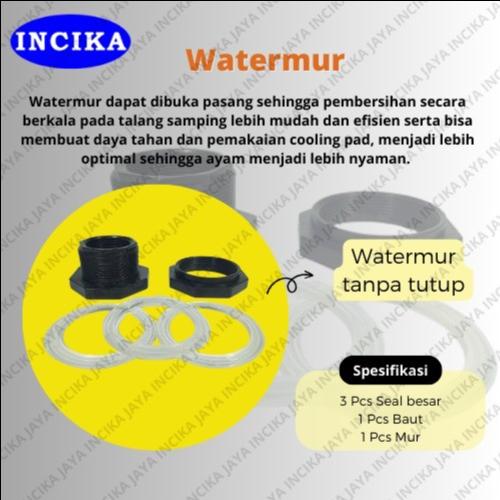 Jual water mur set talang bawah / cooling pad / baut sambung talang ...