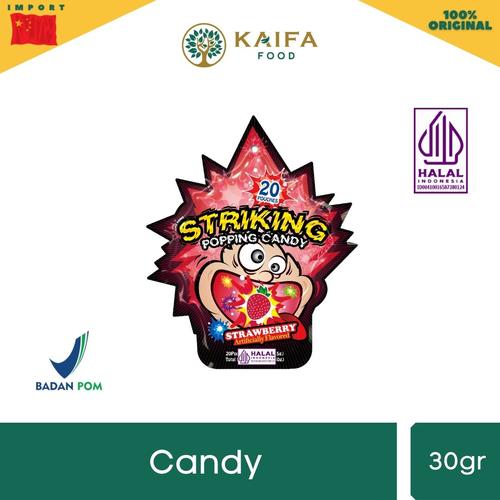 Jual Striking Popping Candy - Permen - Strawberry - Jakarta Timur ...