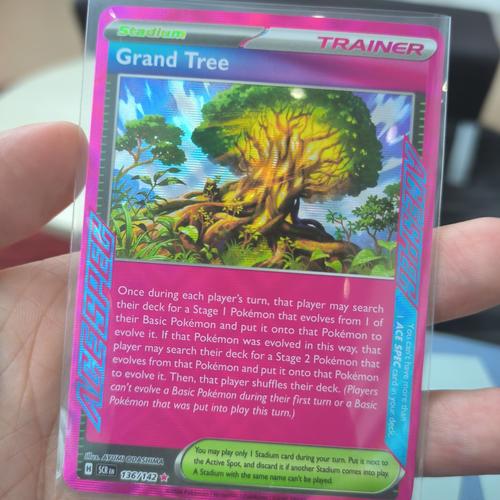 Jual Grand Tree 136/142 - Stellar Crown - Ace Spec Rare - Pokemon Card ...