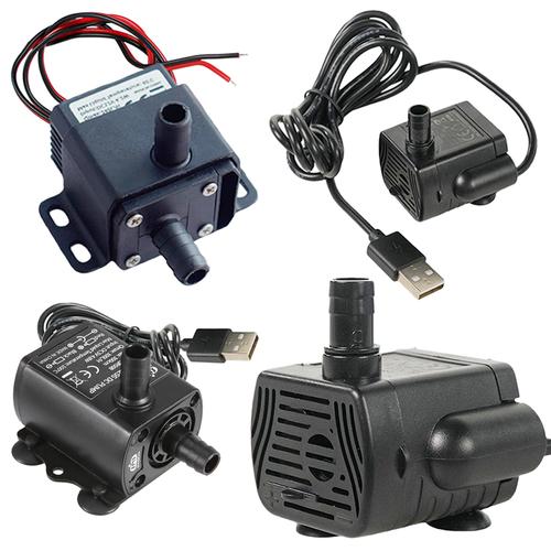 Jual Pompa Air Celup Mini Water Pump Submersible Aquarium Kolam Ikan DC ...
