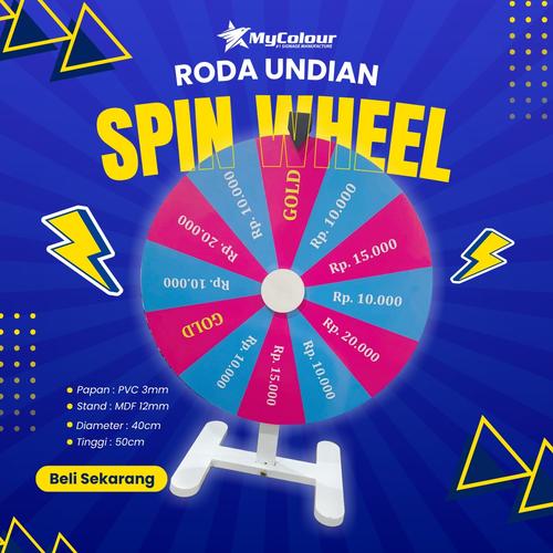 Jual Spin Wheel / Roda Undian / Putaran Roulette - Kota Surakarta - MC ...