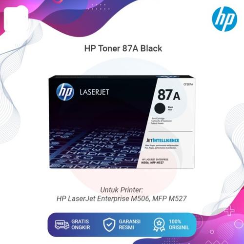 Jual HP Toner 87A Black Original Laserjet Cartridge - Jakarta Selatan ...