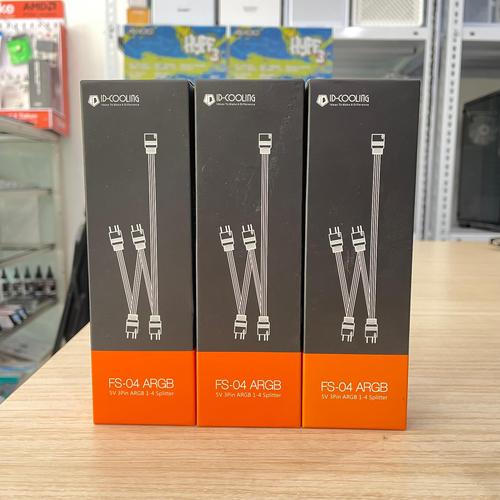 Jual ID-Cooling FS-04 ARGB Splitter 3 Pin 5V 1 to 4 ID-COOLING ID ...