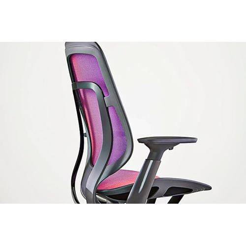 Promo STEELCASE Karman Chair BLACK MATTE / MERLE RED Brass KURSI KERJA ...