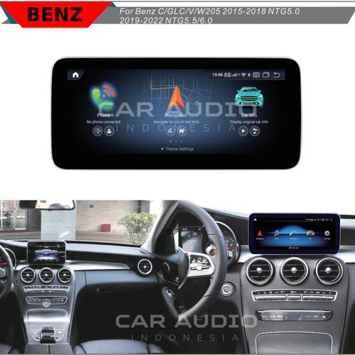 Jual HEAD UNIT ANDROID 10.25 INCH FOR MERCY For C / GLC / V class 2015 ...