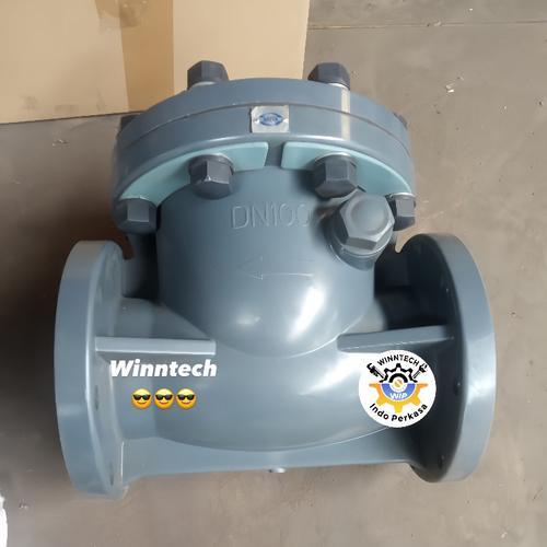Jual Swing Check Valve Arita PVC Flange Jis 10K Size 1 1/2 inch DN40 ...
