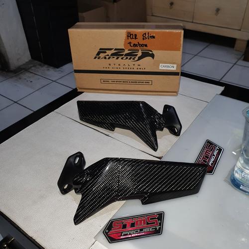 Jual SPION WINGLET H2R SLIM MOTOR SPORT MOGE.NINJA 250 R15 R25 CBR 150 ...