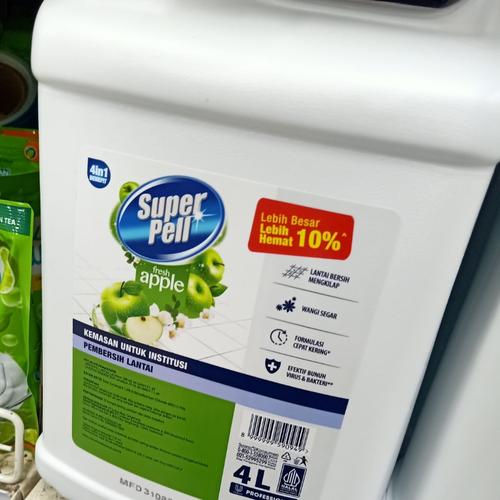 Jual Pembersih Lantai Superpell Kemasan Untuk Institusi Floor Cleaner ...