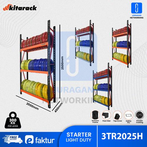 Jual KITARACK 3TR2025 Tire Rack Frame Hitam Series Rak Ban Motor Mobil ...
