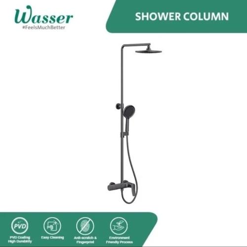 Jual SHOWER COLUMN WASSER SATIN GREY SHOWER PANAS DINGIN WASSER ESS ...