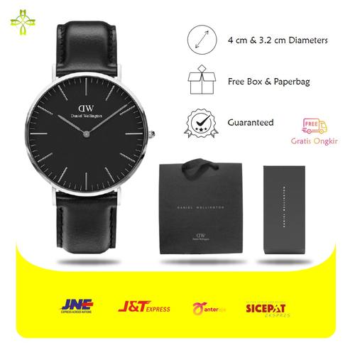 Jual Jam Tangan DW Pria Premium Garansi Free Box + Paper Bag Original ...