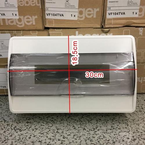 Jual Box MCB Hager 12 Grup Outbow VS112 TVA 12 group OB VS112TVA - Kota ...