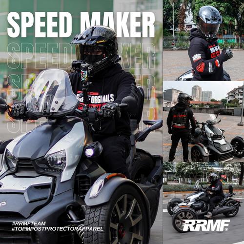 Jual RRMF Official Hoodie Speed Maker Non Zipper Protective New ...
