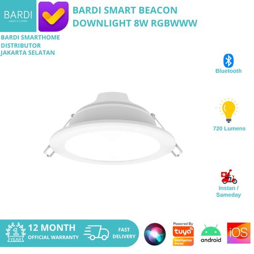 Promo BARDI Smart Beacon Panel Downlight 8W RGBWW Bluetooth - Jakarta ...