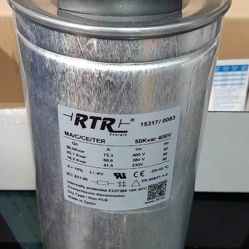Jual RTR 3 Phase Capacitor 50KVAR 400 volt - Jakarta Utara - DMU ...