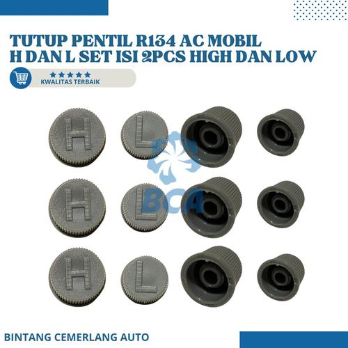 Jual TUTUP PENTIL R134 AC Mobil H DAN L SET ISI 2 BUAH - Jakarta Timur ...