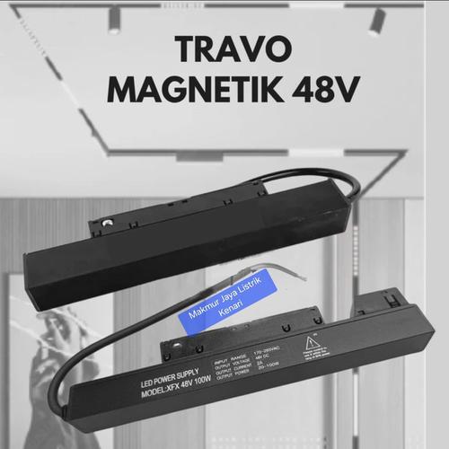 Jual Travo Driver track lamp light tracklight magnet magnetic 100w 200w ...