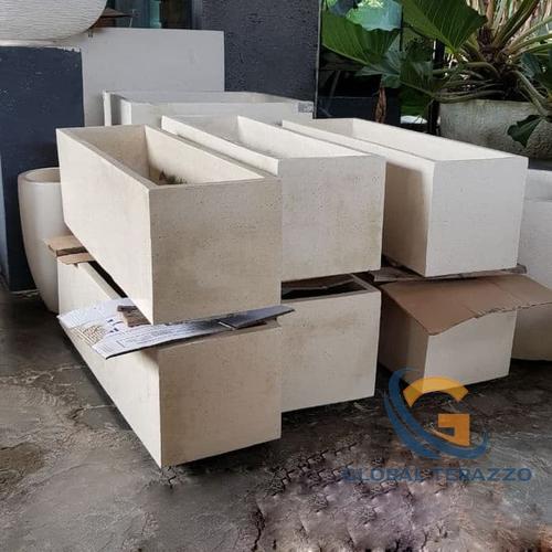 Jual Pot Terazzo Panjang Planter Handmade - 100x30x30 - Kota Depok ...