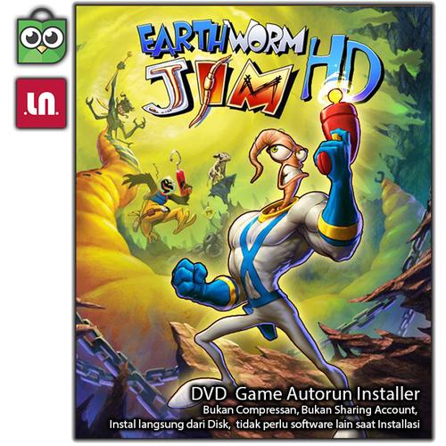 Jual Earthworm Jim HD - PC DVD Game Adv - Google Drive - Kota Bandung ...
