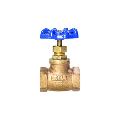 Jual Gate Valve WEFLO Brass Class PN20 Screw / Drat Type - 3/4 ...