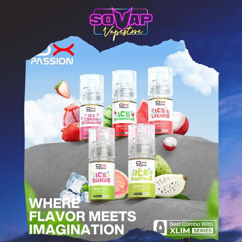 Jual OX Passion New Flavor Salt Nic 30mg 30ml Liquid by Oxva - Ice ...