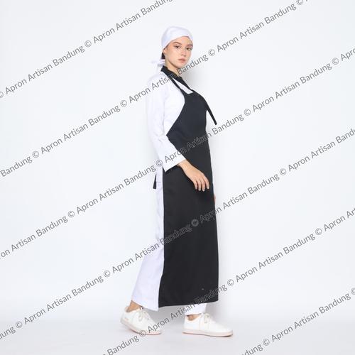Promo Apron Long Full Size Dada Sampai Mata Kaki Celemek Untuk Koki ...