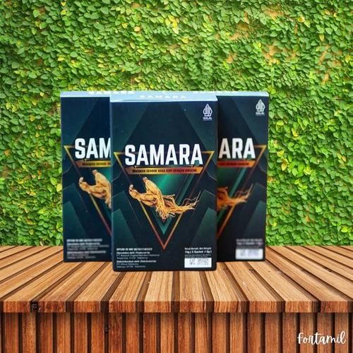 Jual Kopi SAMARA Ginseng Coffee Stamina 1 Box isi 10 sachet ex SLB - 1 ...