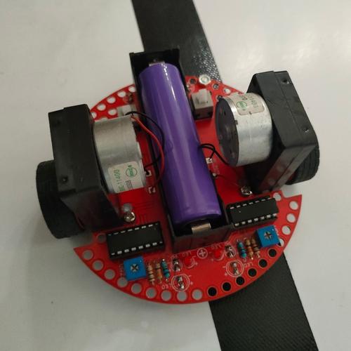 Jual Robot line follower analog basic X-zero pcb throughole - Kab ...