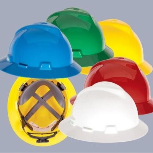 Jual Safety Helmet MSA full brim + Fastrex Original - Merah - Jakarta ...