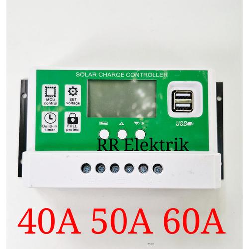 Jual Solar Charge Controller SCC PWM Lithium 40A 50A 60A Charger untuk ... Jual Solar Charge Controller SCC PWM Lithium 40A 50A 60A Charger untuk ...