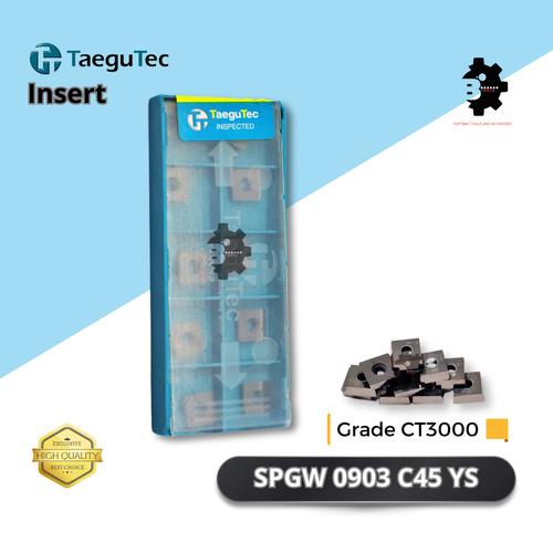 Jual INSERT SPGW 0903 C45 YS Grade CT3000 - Merk TAEGUTEC - Insert ...