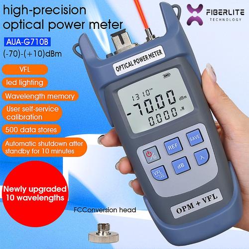 Promo OPM + VFL 10mW 20mW 30mW 50mW Optical Power Meter Visual Fault ...