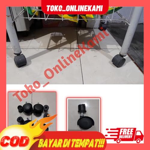 Jual Roda Rak Chiki/Roda Rak/Roda/Roda Diameter 5Cm/Roda Rak Serbaguna ...