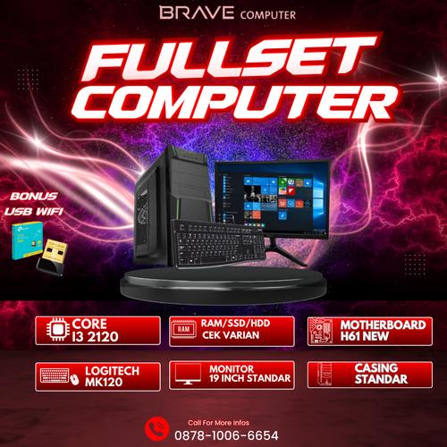 Jual Paket PC Komputer Core I3 2120 Siap Pakai Admin Office Sekolah ...