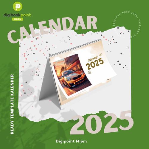 Jual Cetak Kalender 2025 - Kalender meja 7 lembar 2 muka - tatakan ...
