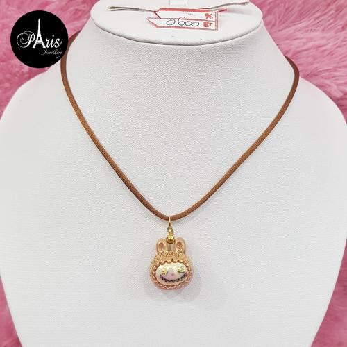 Jual Liontin model doll head labubu the monster viral popmart emas ...