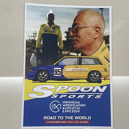 Jual Poster IMX 2024 Hard paper Spoon Sports Tatsuru Ichishima - Kota ...