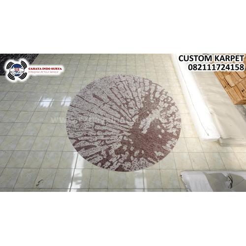 Jual KARPET BULAT | CUSTOM UKURAN | MOTIF | WARNA | TANPA SAMBUNGAN ...