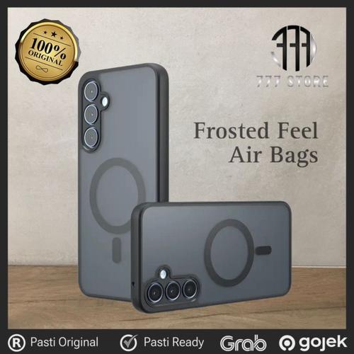 Promo SAMSUNG GALAXY S24 FE 5G CASE ARMOR SMOKE MAGSAFE MATTE FROSTED ...