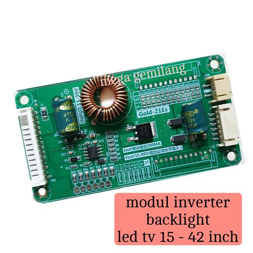 Jual Inverter backlight tv led universal tipe Gold 21Es | modul ...