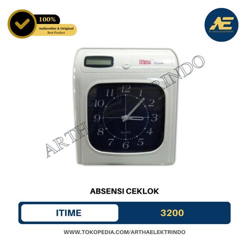 Jual Itime 3200 MESIN ABSENSI CEKLOK/ABSENSI MANUAL - Jakarta Utara ...