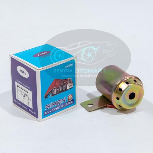 Jual Back Buzzer Tube Backup Alarm Klakson Mundur Truk 12V-24V ...