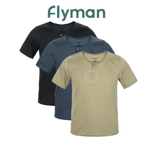 Promo Flyman T-shirt Cotton Blend 3 pcs FMA 3365 - XXL - Jakarta Barat ...