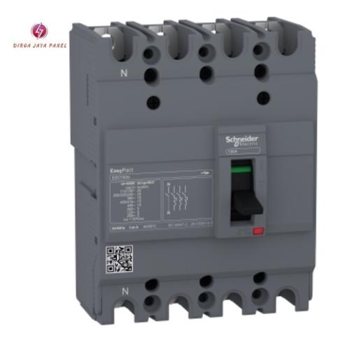 Jual MCCB SCHNEIDER EZC100F4050 4P 50A 10kA EZC CIRCUIT BREAKER ...