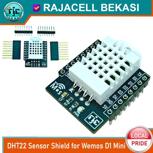 Jual Wemos D1 Mini DHT22 DHT 22 Module Sensor Shield Suhu Kelembapan - Sensor Standar - Kota ...