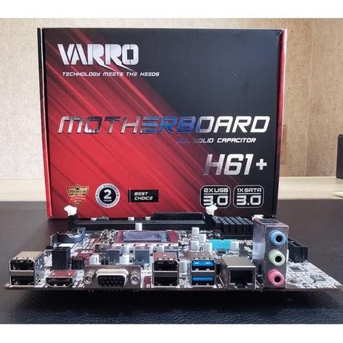 Jual [READY] MOTHERBOARD VARRO H61 PLUS SOCKET 1155 DDR3 H61+ HDMI ...
