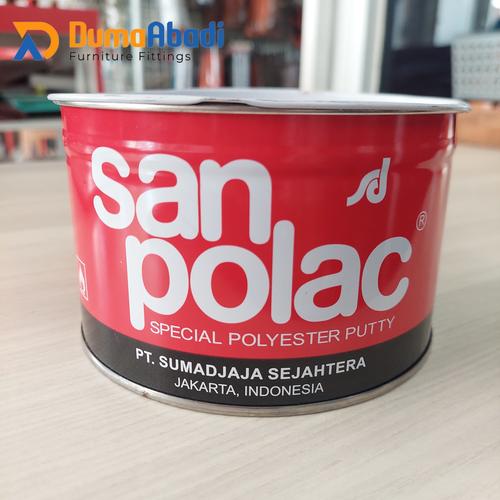 Jual Dempul Plastik Serbaguna Sanpolac 1kg Dempul Kayu Besi Plastik ...