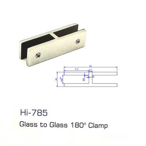 Jual Klem Jepit Lurus Kaca Glass Clamp Lurus 180 derajat 8-12 Mm Glass ...