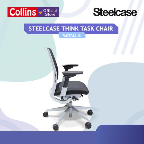 Promo STEELCASE Think Task Chair Metallic / Kursi Gaming / Kursi Kerja ...