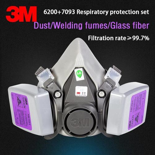Jual Masker Gas 3M 6200 Respirator + 3M 7093 Cartridge Filter - Jakarta ...